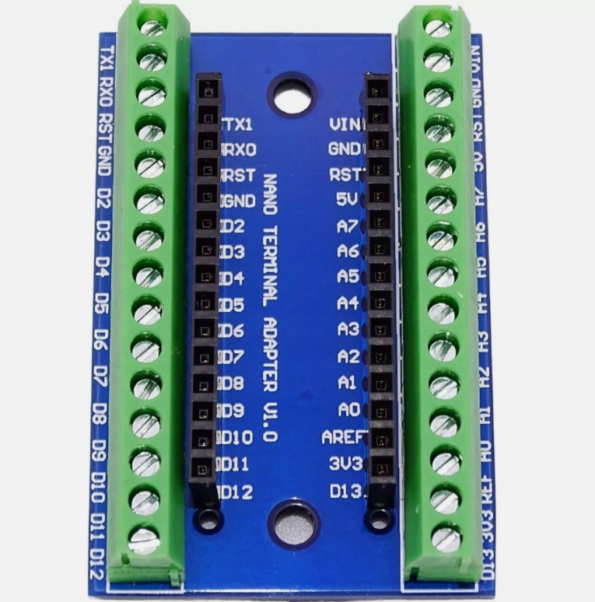 Nano Expansion Terminal Board IO Shield Adapter für Arduino Nano ...